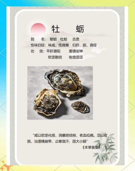 牡蛎的功效与作用及禁忌症_什么人不能吃牡蛎-第1张图片-山城妙识