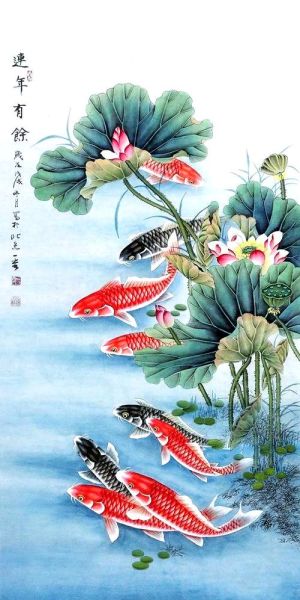 九鱼图挂哪里最旺财_九鱼图风水禁忌有哪些-第3张图片-山城妙识