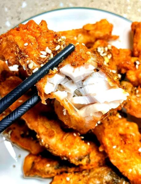 炸过的鱼块怎么做好吃_炸鱼块回锅的家常做法-第1张图片-山城妙识