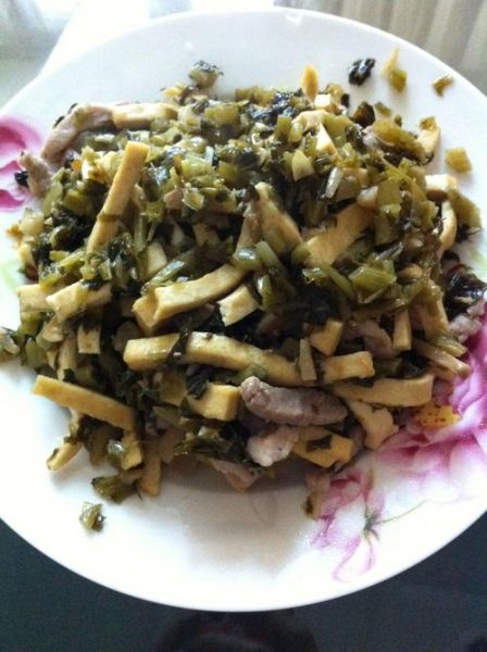 雪菜豆腐干怎么做好吃_雪菜豆腐干的做法大全-第1张图片-山城妙识