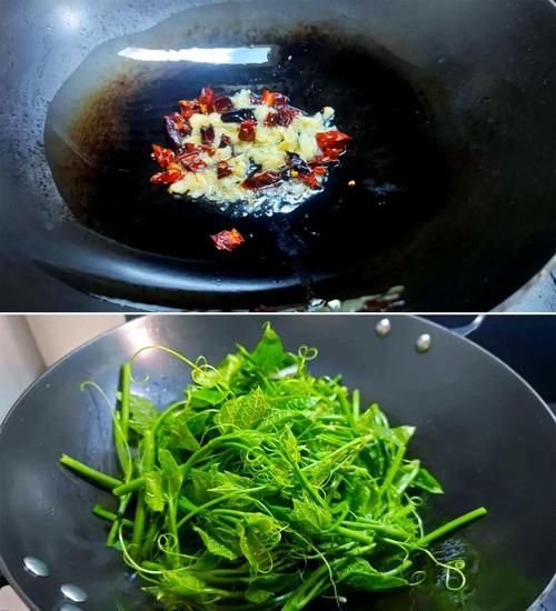 清炒佛手瓜苗怎么炒_佛手瓜苗焯水几分钟-第3张图片-山城妙识