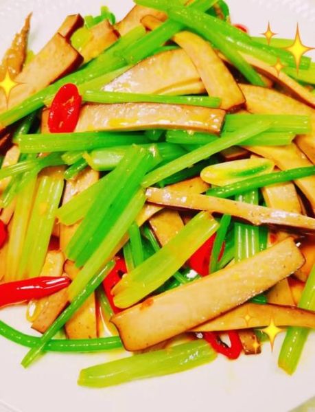 芹菜香干怎么炒好吃_芹菜香干做法步骤-第1张图片-山城妙识