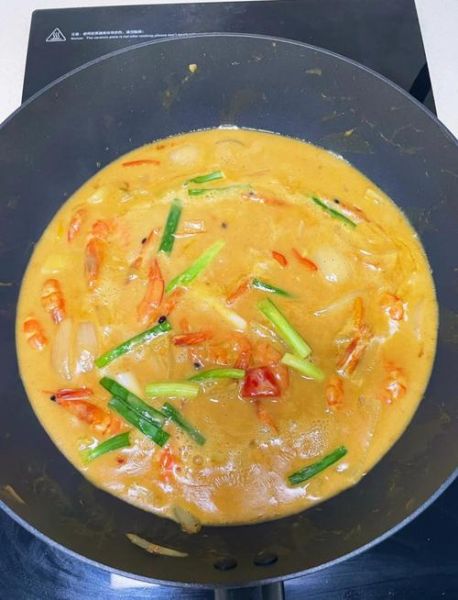 泰式咖喱虾怎么做_家常做法步骤-第3张图片-山城妙识