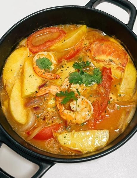 泰式咖喱虾怎么做_家常做法步骤-第1张图片-山城妙识