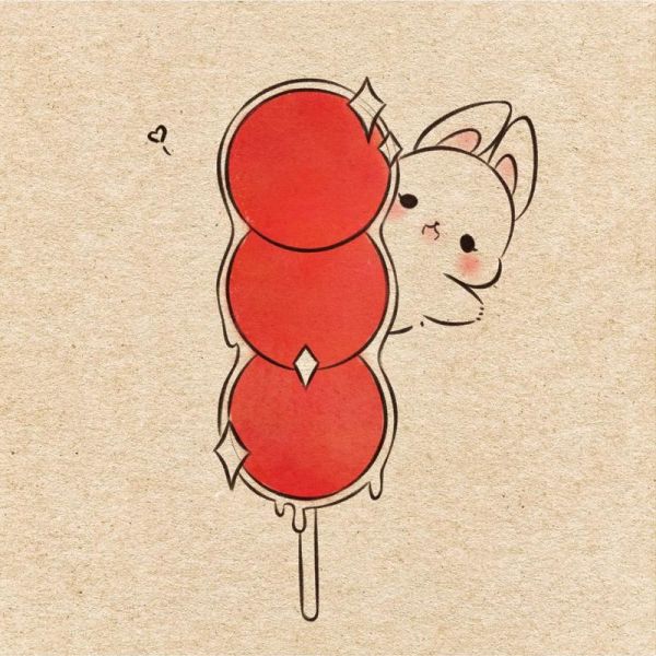 冰糖葫芦图片可爱_怎么做可爱风格-第2张图片-山城妙识