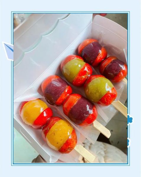 冰糖葫芦图片可爱_怎么做可爱风格-第3张图片-山城妙识