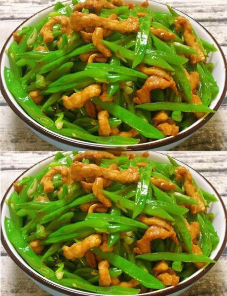 刀豆炒肉丝怎么做_刀豆炒肉丝需要焯水吗-第1张图片-山城妙识