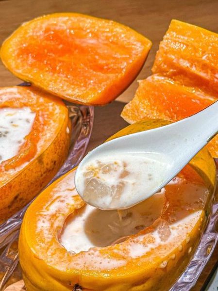 木瓜炖雪蛤的做法_木瓜炖雪蛤怎么吃最滋补-第1张图片-山城妙识