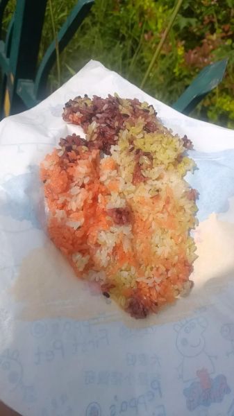 五彩饭团的做法_五彩饭团热量高吗-第2张图片-山城妙识