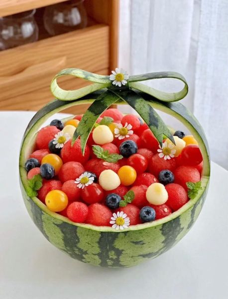 西瓜拼盘怎么做_西瓜拼盘切法大全-第3张图片-山城妙识