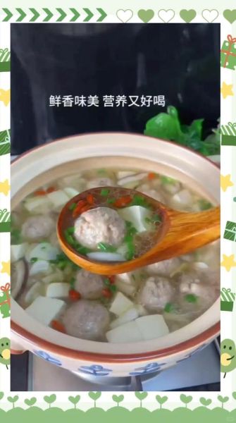 豆腐肉丸汤怎么做_家常豆腐肉丸汤的做法-第2张图片-山城妙识