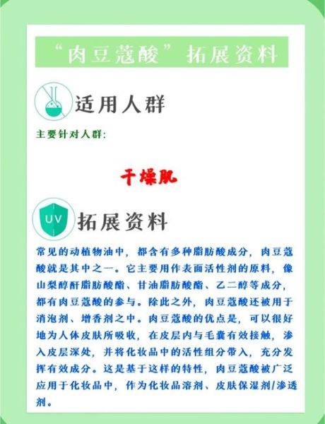 肉豆蔻酸对皮肤有害吗_肉豆蔻酸副作用-第1张图片-山城妙识 肉豆蔻酸对皮肤有害吗_肉豆蔻酸副作用-第1张图片-山城妙识