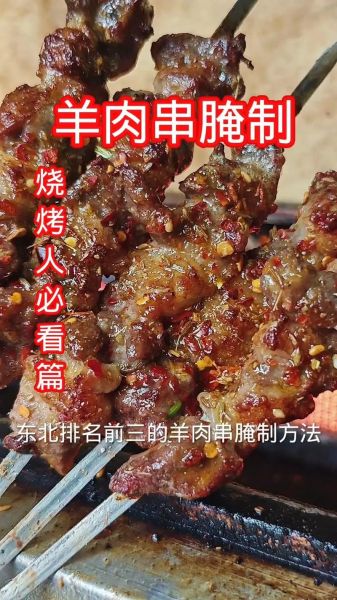 电烤肉串腌制方法_电烤羊肉串怎么腌制才嫩-第1张图片-山城妙识