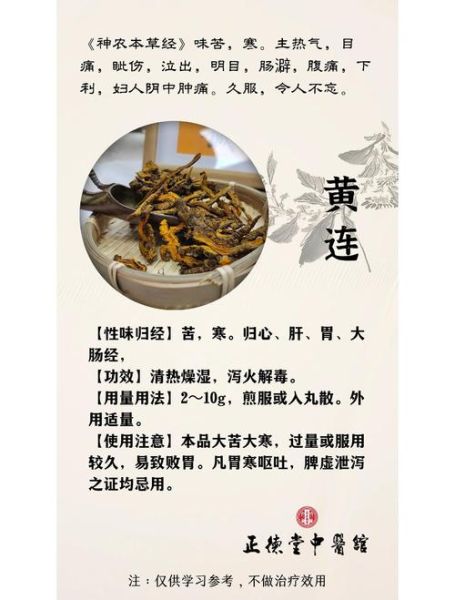 黄连的功效与作用_黄连能治疗哪些疾病-第2张图片-山城妙识