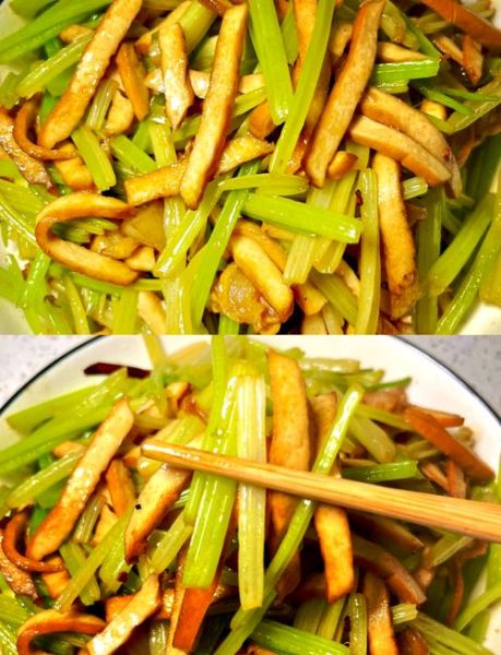 芹菜炒香干怎么做_芹菜炒香干先炒哪个-第1张图片-山城妙识