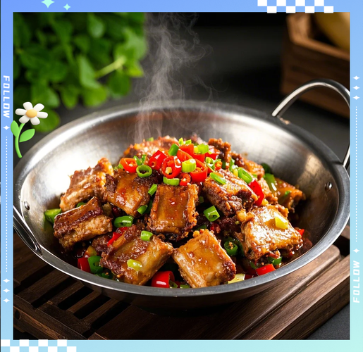 香辣干锅排骨怎么做_家常干锅排骨做法窍门-第3张图片-山城妙识