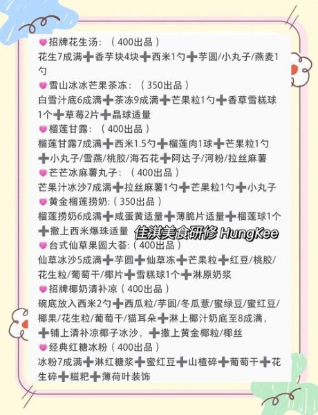 糖水店利润有多大_开糖水店一年能赚多少钱-第1张图片-山城妙识
