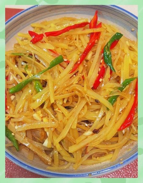 凉拌土豆丝的热量是多少_减肥能吃吗-第3张图片-山城妙识