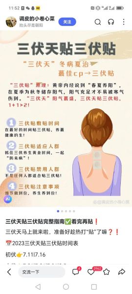 三伏天如何养生_三伏贴什么时候贴最好-第3张图片-山城妙识