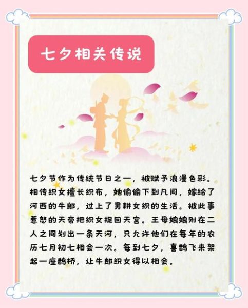 七夕节是几月几日_七夕节2024年几号-第3张图片-山城妙识 七夕节是几月几日_七夕节2024年几号-第3张图片-山城妙识