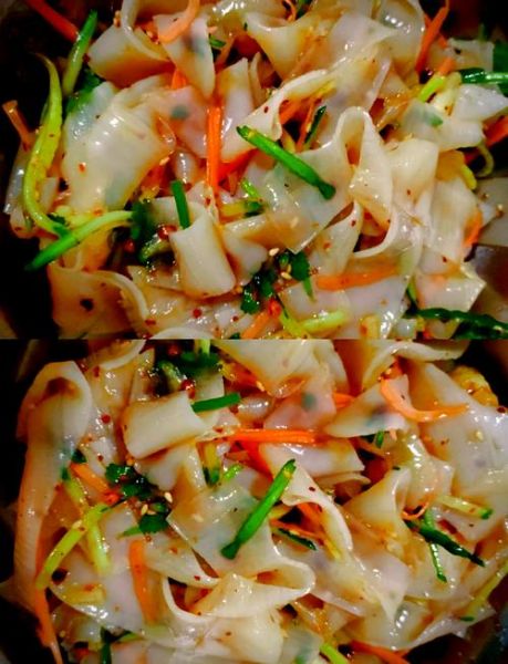 凉皮怎么做_凉皮不洗面做法-第1张图片-山城妙识