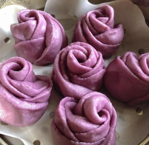 紫薯玫瑰花馒头怎么做_紫薯玫瑰花馒头图片大全-第3张图片-山城妙识