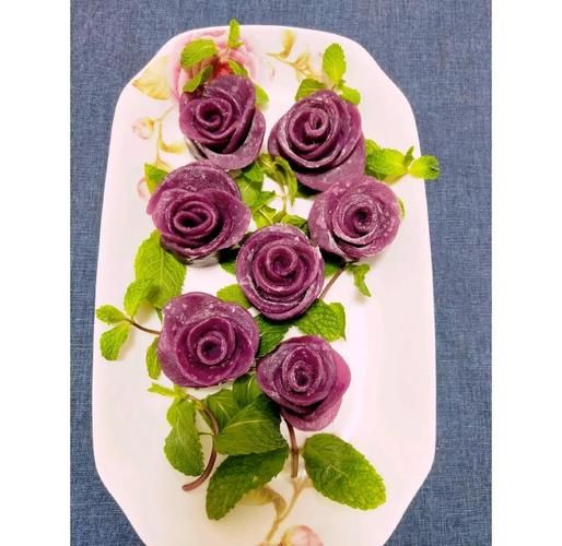 紫薯玫瑰花馒头怎么做_紫薯玫瑰花馒头图片大全-第1张图片-山城妙识