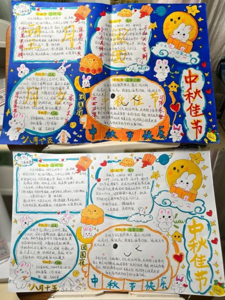 小学生中秋节手抄报怎么写_中秋节手抄报内容有哪些-第3张图片-山城妙识