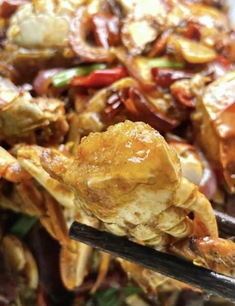 香辣蟹怎么炒才入味_香辣蟹的做法步骤-第1张图片-山城妙识