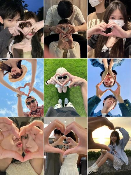 爱心图片手势怎么摆_爱心手势拍照技巧-第1张图片-山城妙识