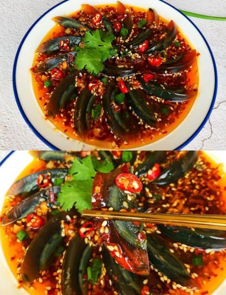 凉拌皮蛋的汁怎么调_皮蛋凉拌汁配方比例-第1张图片-山城妙识