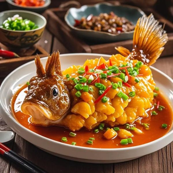 苏菜代表菜有哪些_松鼠鳜鱼怎么做才正宗-第1张图片-山城妙识