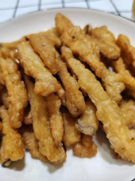 油炸鸡腿菇怎么做_鸡腿菇炸多久才酥脆-第1张图片-山城妙识