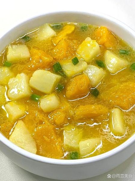 清炖南瓜汤怎么做_清炖南瓜汤要焯水吗-第1张图片-山城妙识 清炖南瓜汤怎么做_清炖南瓜汤要焯水吗-第1张图片-山城妙识