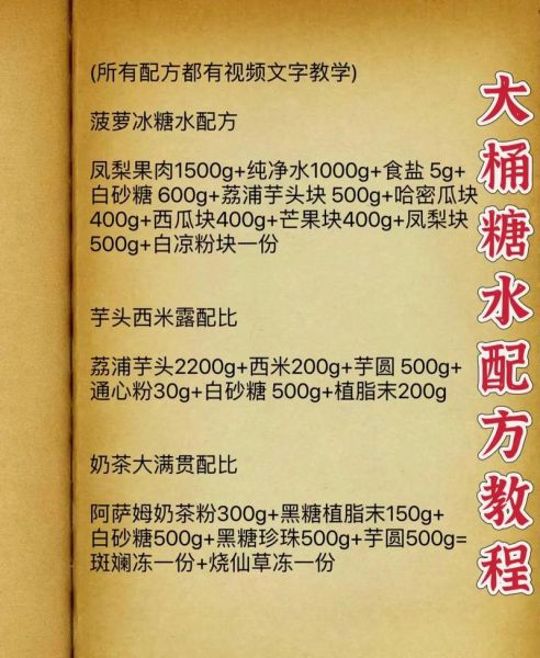 糖水怎么煮_新手零失败做法-第1张图片-山城妙识