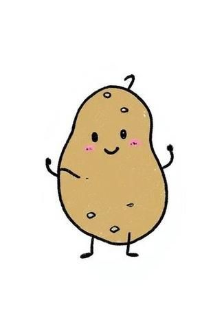 土豆图片卡通怎么做_卡通土豆简笔画教程-第1张图片-山城妙识