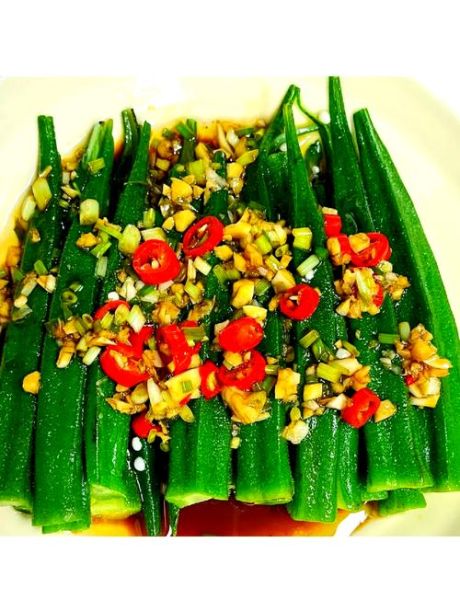 秋葵怎么凉拌才好吃_凉拌秋葵的窍门-第2张图片-山城妙识