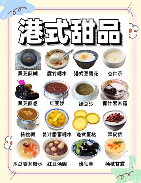 甜品种类大全_甜品有哪些分类-第1张图片-山城妙识