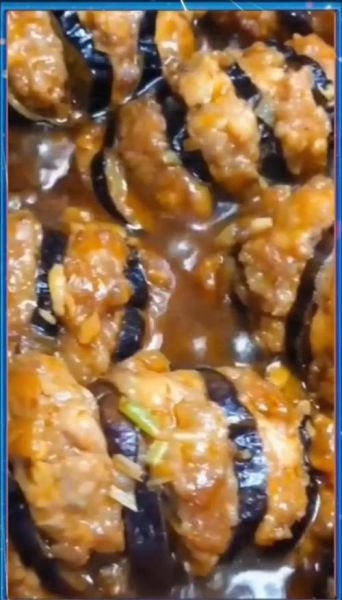 茄子夹肉馅怎么做_茄子夹肉馅的家常做法-第3张图片-山城妙识