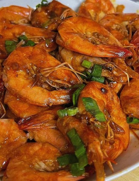 油焖大对虾怎么做_油焖大对虾的家常做法-第1张图片-山城妙识