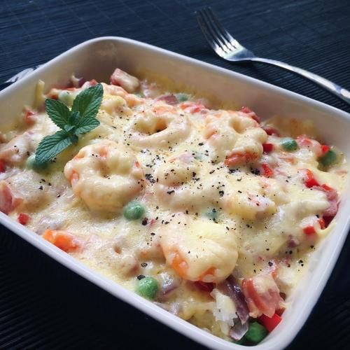 腊蔬缤纷焗饭怎么做_腊蔬缤纷焗饭好吃吗-第2张图片-山城妙识