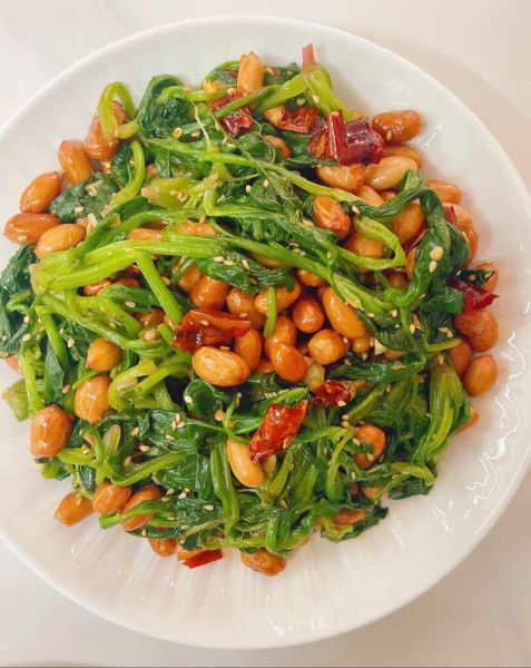 陈醋菠菜花生米怎么做_陈醋菠菜花生米怎么做好吃-第3张图片-山城妙识 陈醋菠菜花生米怎么做_陈醋菠菜花生米怎么做好吃-第3张图片-山城妙识