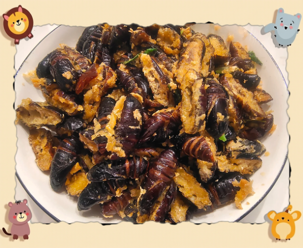 干煸蛹怎么做_干煸蛹的家常做法-第3张图片-山城妙识