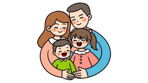 全家福简笔画彩色怎么画_全家福简笔画彩色教程-第3张图片-山城妙识 全家福简笔画彩色怎么画_全家福简笔画彩色教程-第3张图片-山城妙识