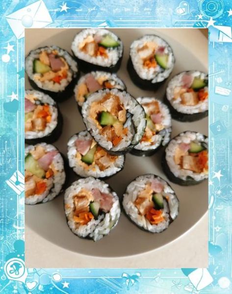 竹帘卷寿司怎么做_竹帘卷寿司视频教程-第2张图片-山城妙识 竹帘卷寿司怎么做_竹帘卷寿司视频教程-第2张图片-山城妙识