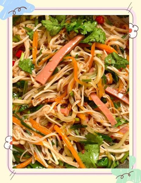 金针菇酸辣汤怎么做_家常做法步骤-第2张图片-山城妙识