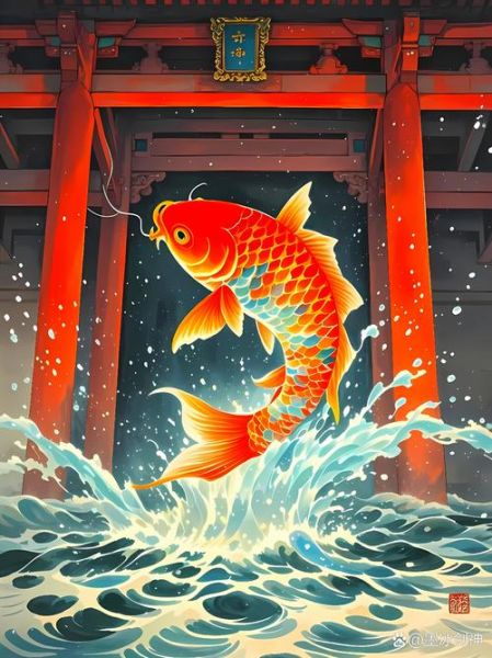 鲤鱼跳龙门是什么生肖_鲤鱼跳龙门代表哪个属相-第1张图片-山城妙识