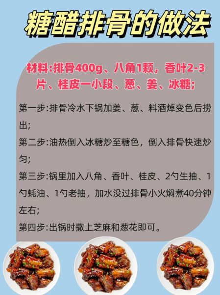 黄磊糖醋排骨怎么做_黄磊糖醋排骨的秘诀-第2张图片-山城妙识