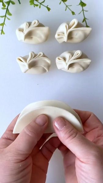 新手慢动作捏饺子视频_怎么捏饺子不露馅-第2张图片-山城妙识