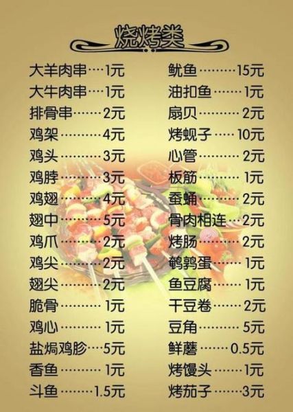特色烧烤菜品有哪些_最新烧烤菜单推荐-第3张图片-山城妙识